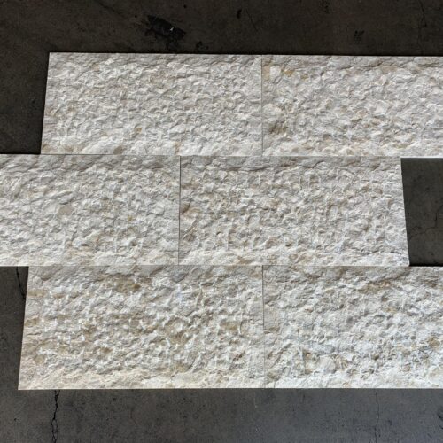 Shell Stone Limestone 12x24 Splitface Veneer - Stonex Tile