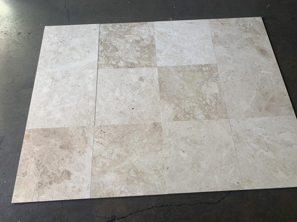 Cappucino 18x18 Square Polished Marble Tile - Stonex Tile