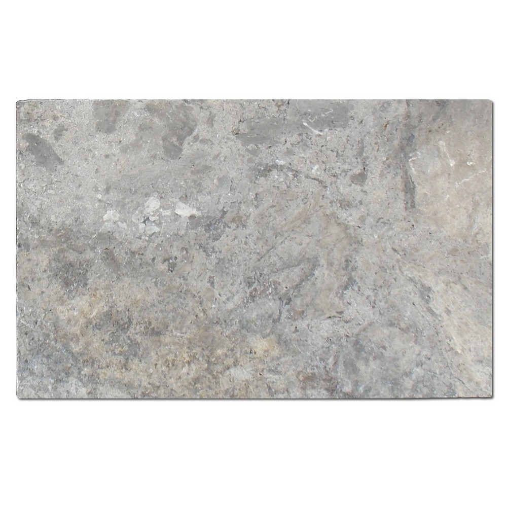 Silver Tumbled Pavers 16x24 Travertine Paver - Stonex Tile
