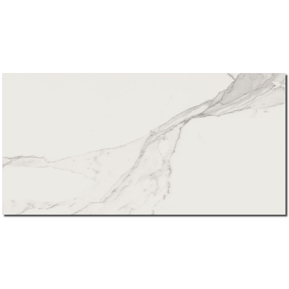 Calacatta 24x48 Satin Porcelain Tile - Stonex Tile