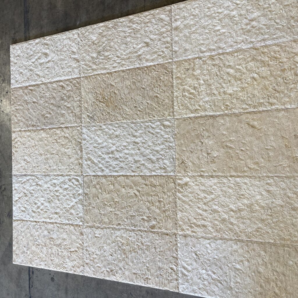 Shell Stone 12x24 Split Face Limestone Veneer - Stonex Tile