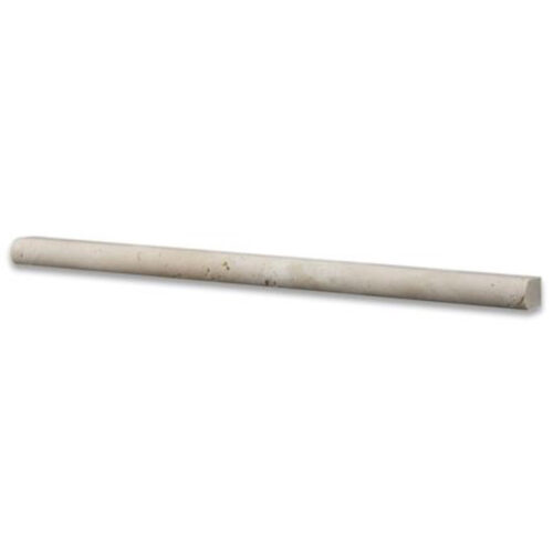 Ivory 1/2x12 Travertine Trim - Stonex Tile