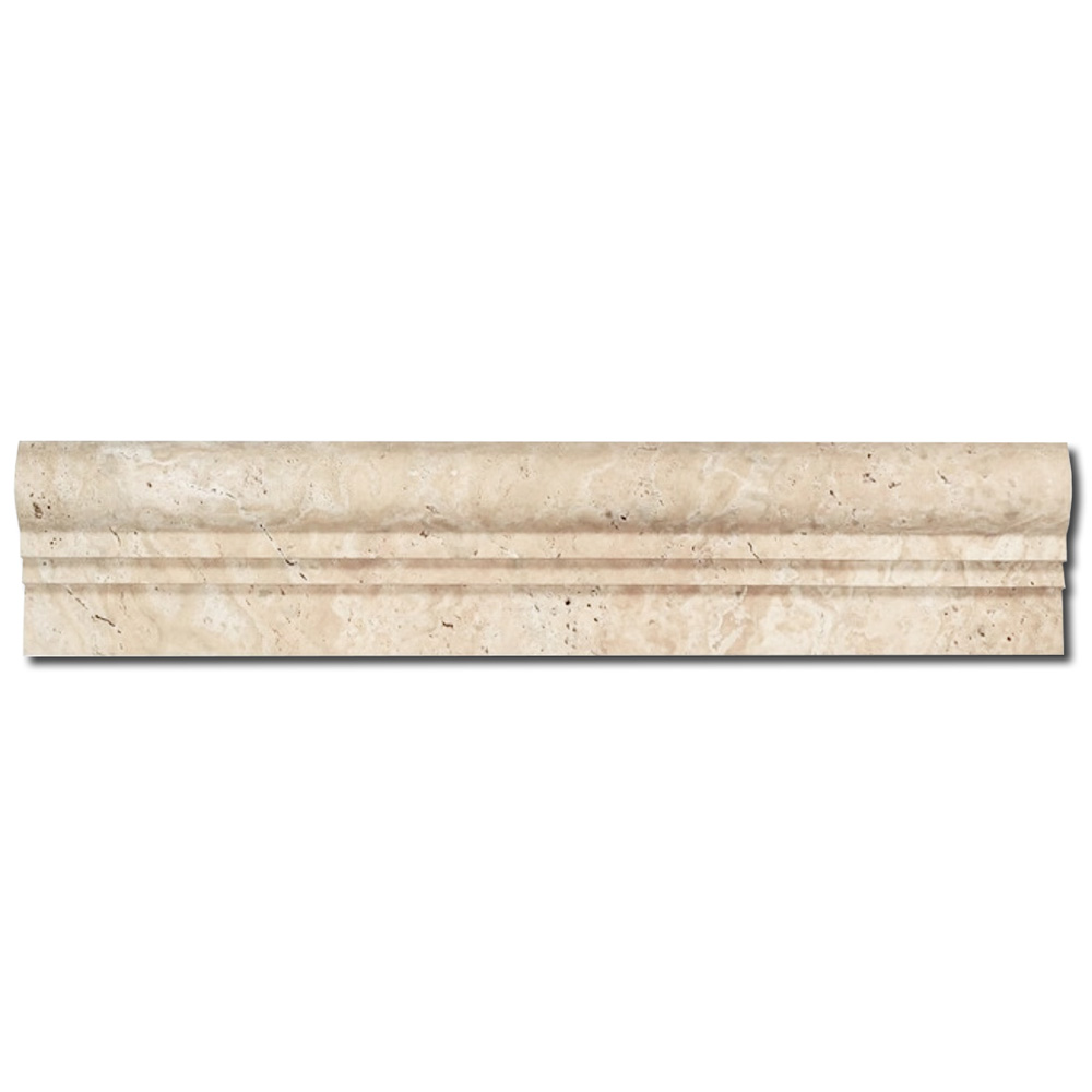 Ivory 2.5x12 Travertine Trim - Stonex Tile