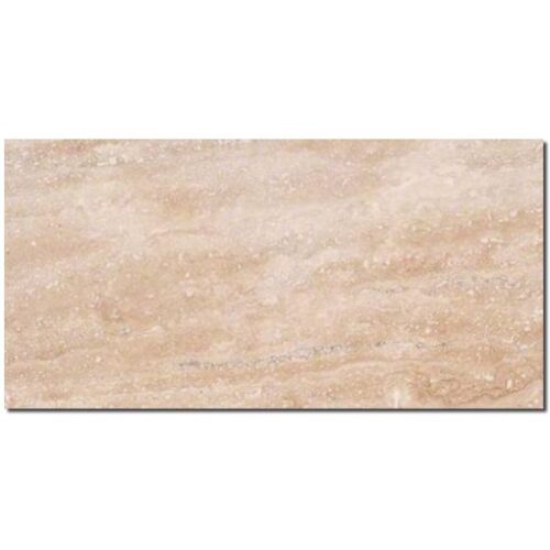 Ivory Vein-Cut Polished 12x24 Travertine Tile - Stonex Tile