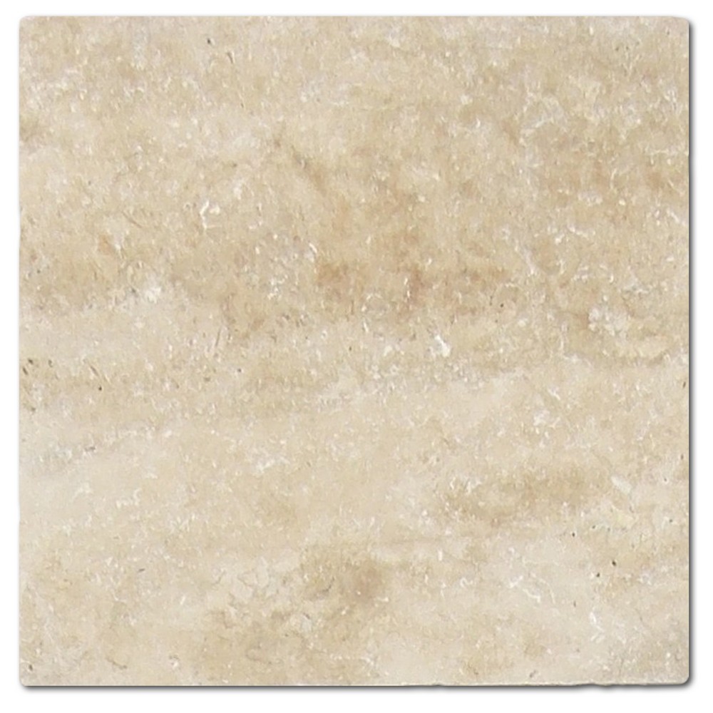 Walnut 24x24 Tumbled Travertine Paver - Stonex Tile