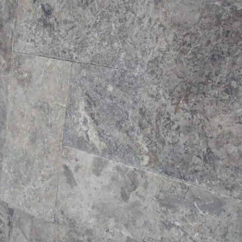 Silver Versailles Pavers Tumbled Pattern Travertine Paver - Stonex Tile