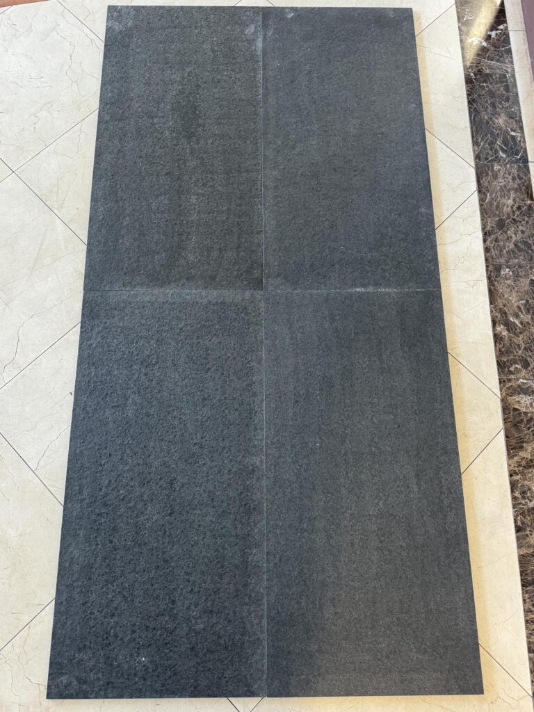 Black Basalt Flamed 18x36 Tile - Stonex Tile