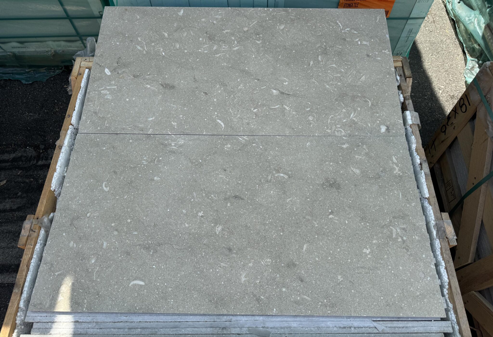 Seagrass 18x36 Honed Limestone Tile - Stonex Tile