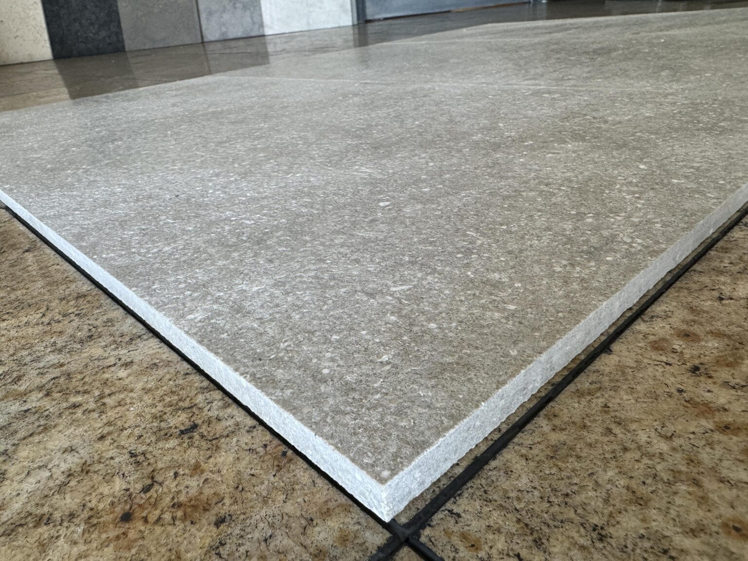 Seagrass 18x36 Flamed/Brushed Limestone Tile - Stonex Tile