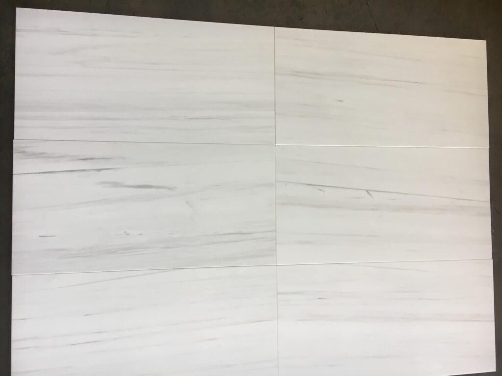 Dolomite White Polished 12x24 Tile - Stonex Tile