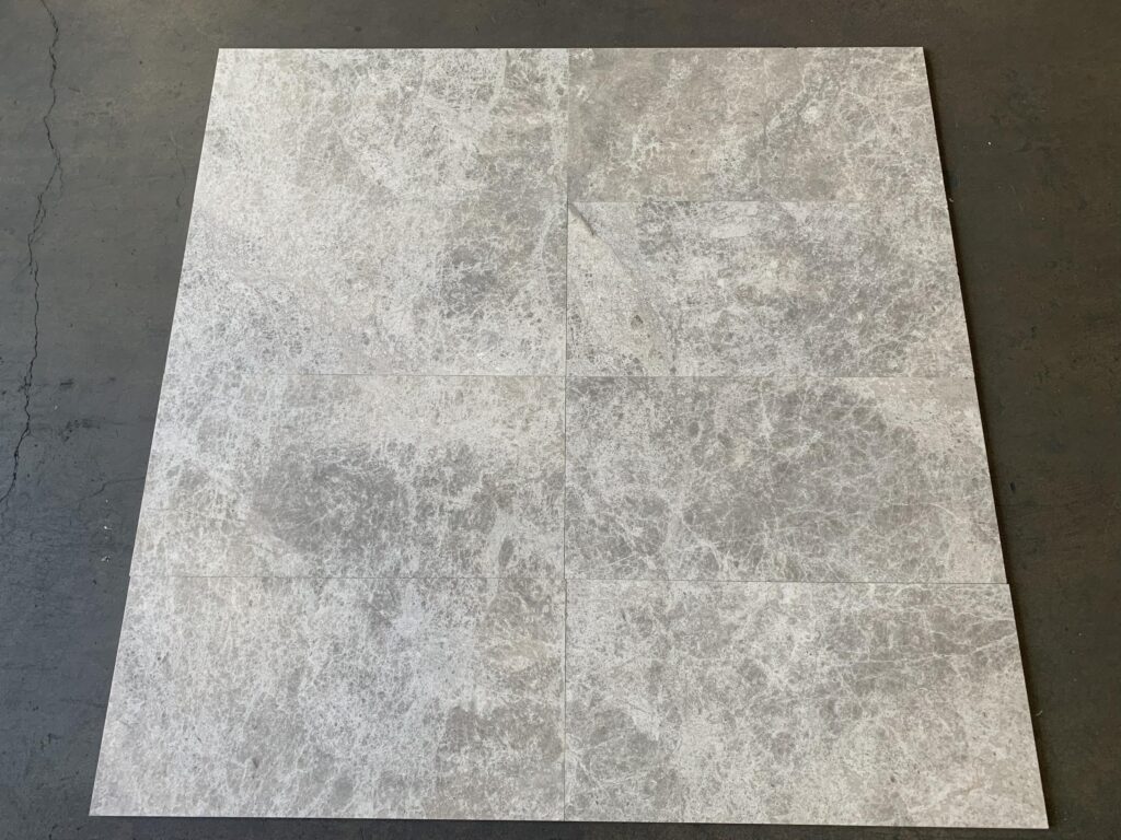 Valensa (Tundra) Gray 12x24 Honed Marble Tile - Stonex Tile