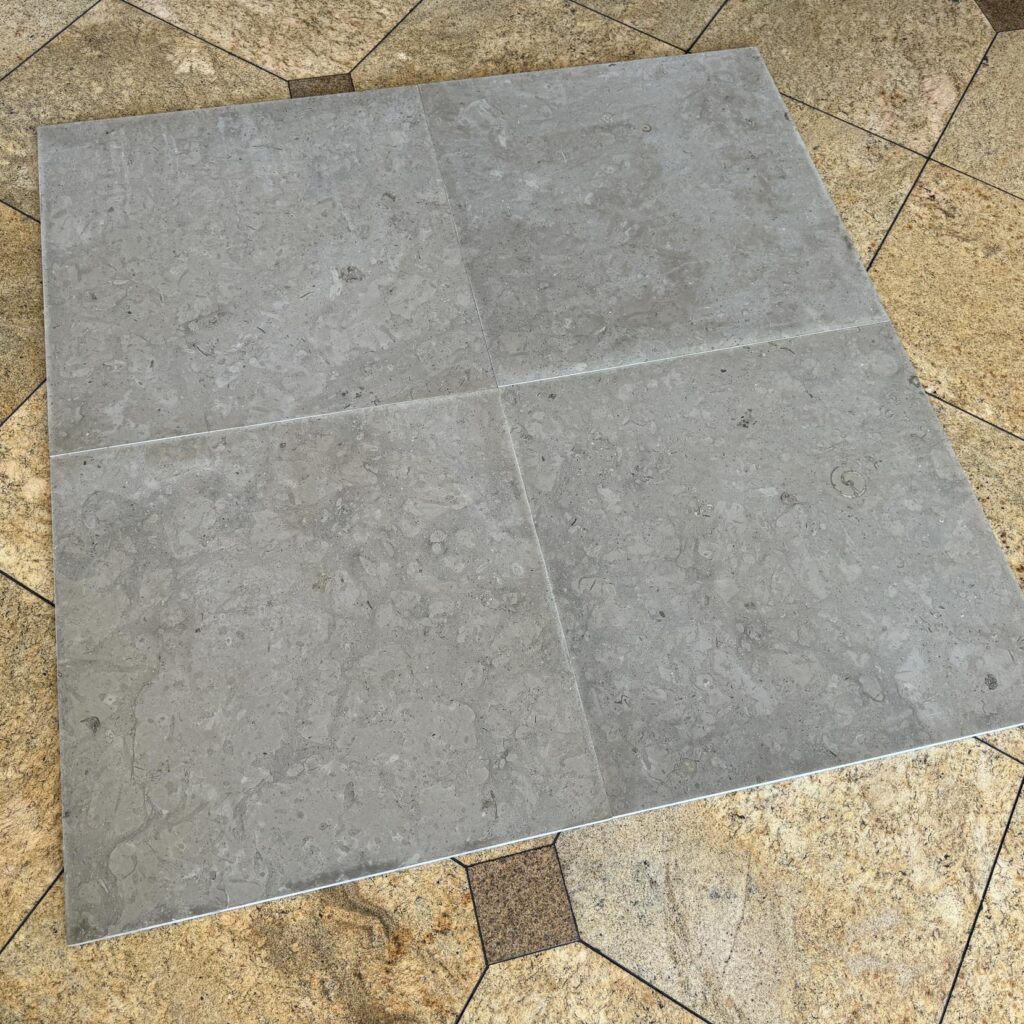 Lagos Azul 24x24 Honed Limestone Tile - Stonex Tile