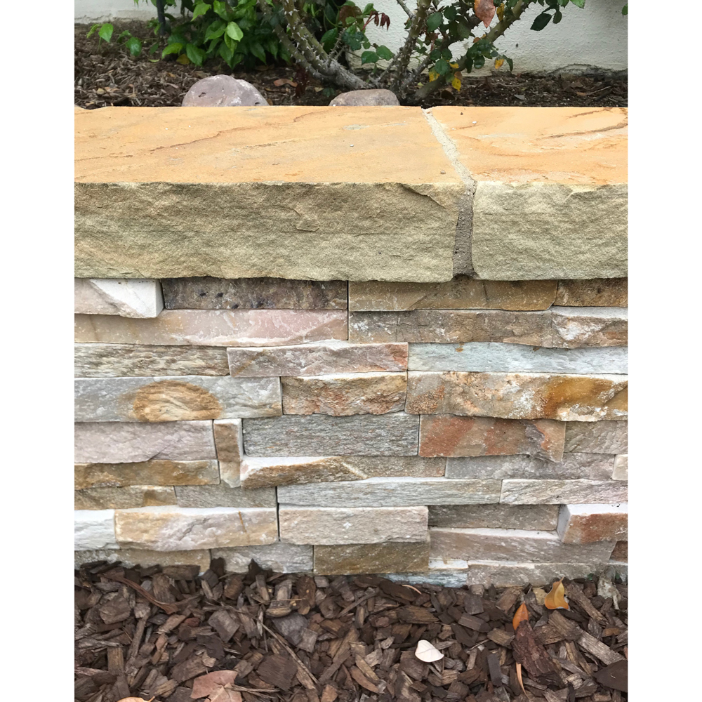 Golden Ray Slate 6x24 3/4" Ledger Panel - Stonex Tile