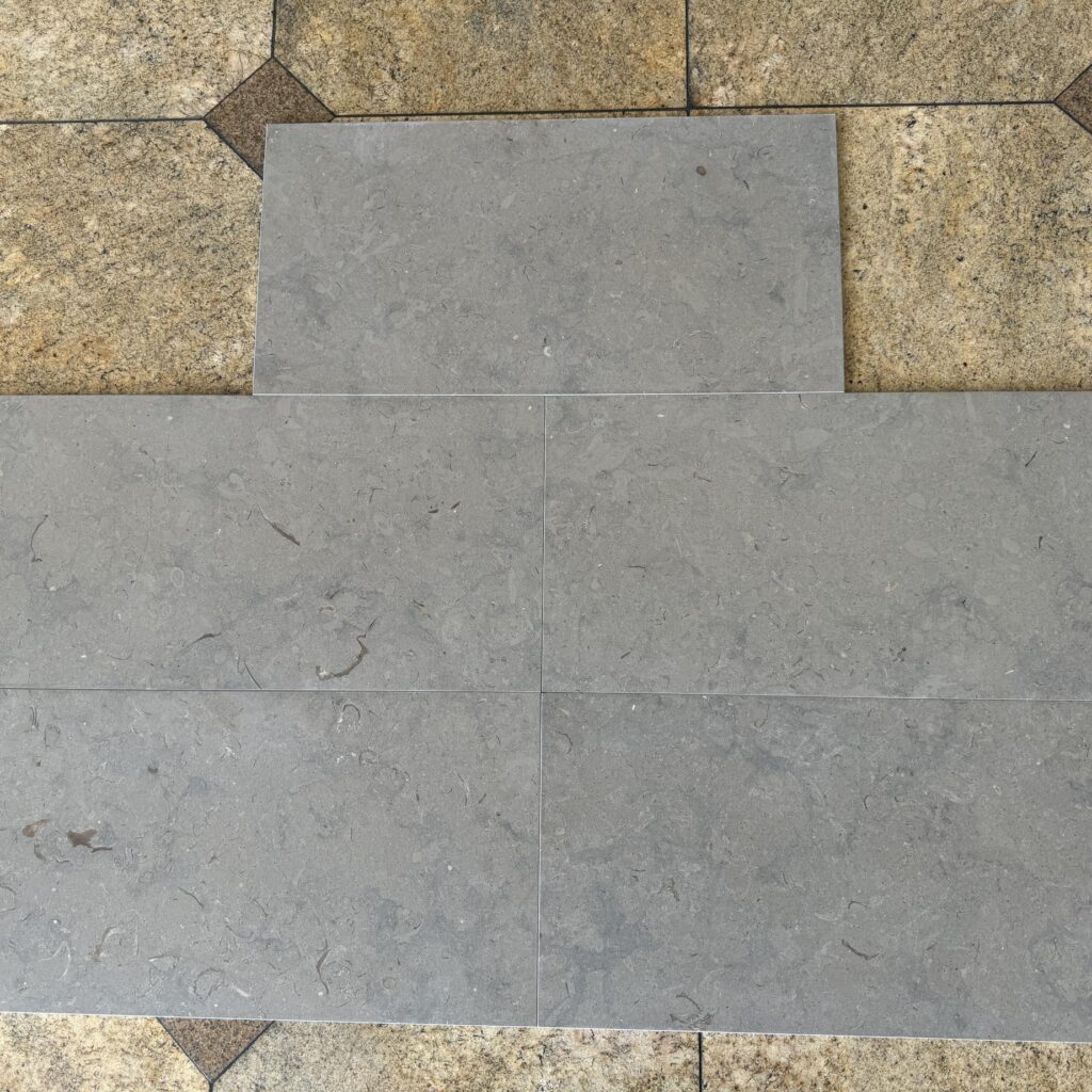Lagos Blue Azul Honed 12x24 Honed Limestone Tile - Stonex Tile