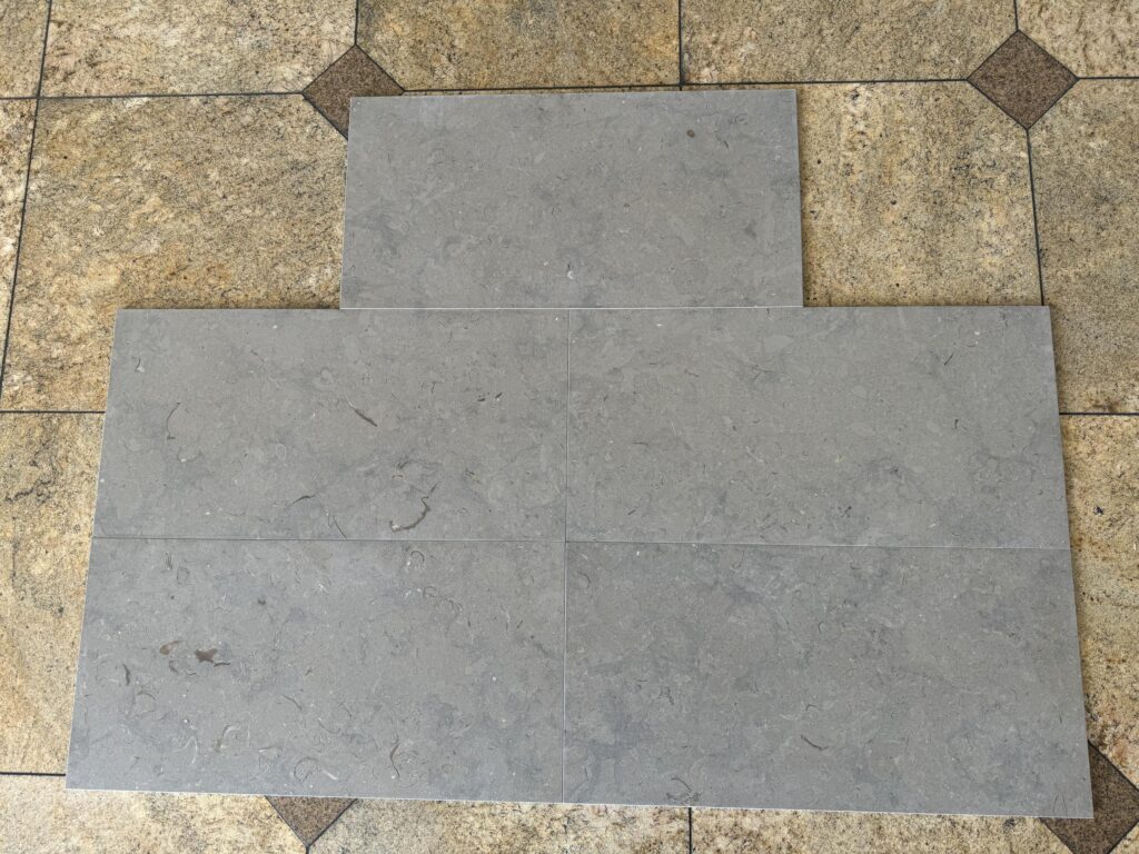 Lagos Blue Azul Honed 12x24 Limestone Tile - Stonex Tile