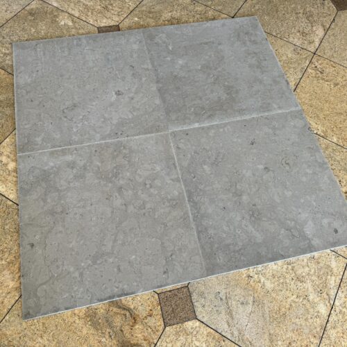 Lagos Blue Azul Honed 24x24 5/8" Limestone Tile - Stonex Tile