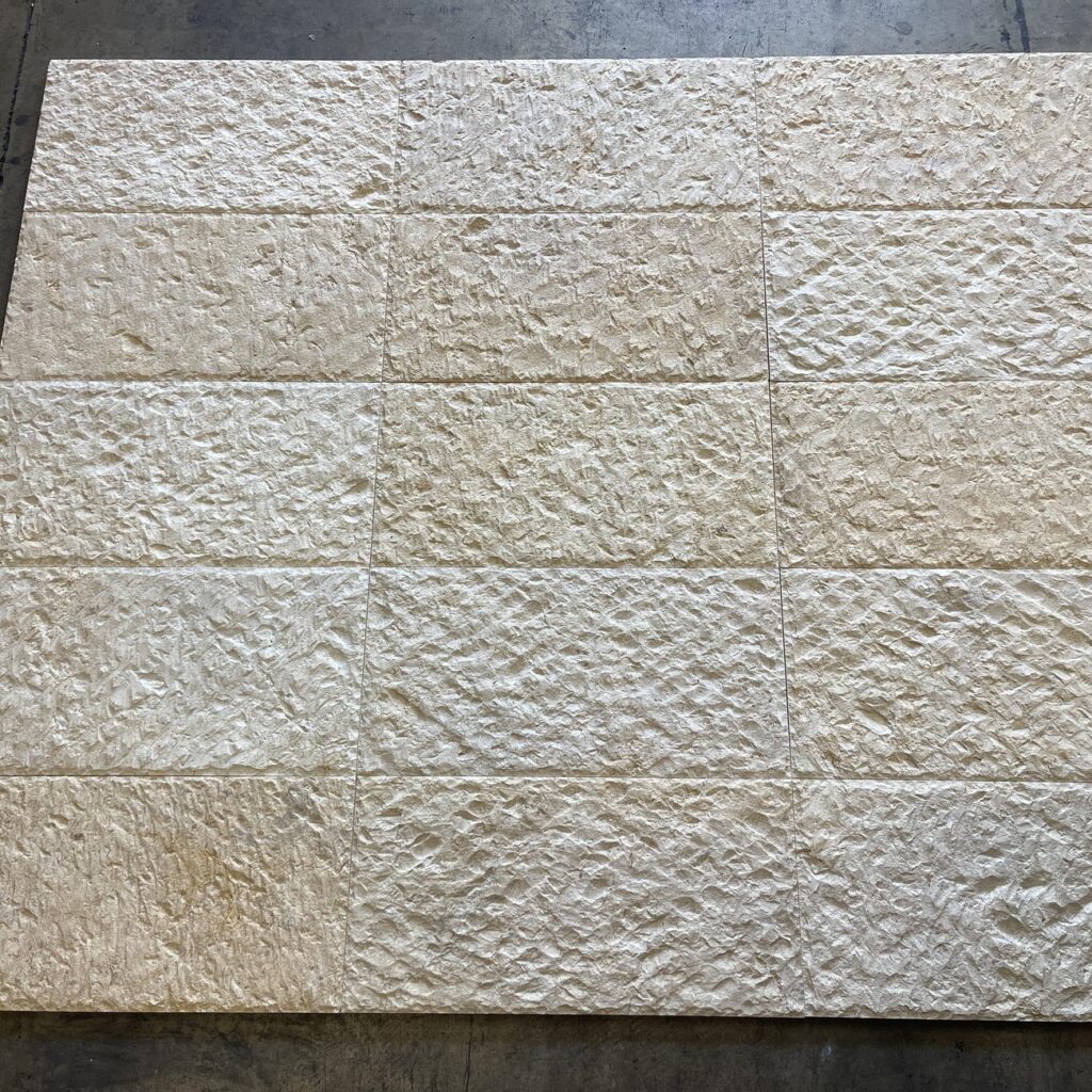 Shell Stone 12x24 Split-Face Limestone Veneer - Stonex Tile