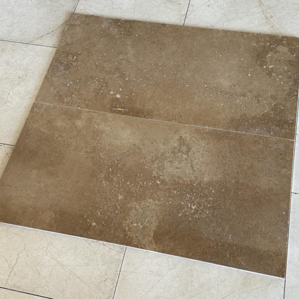 Noce 18x36Filled and Honed Travertine Tile - Stonex Tile