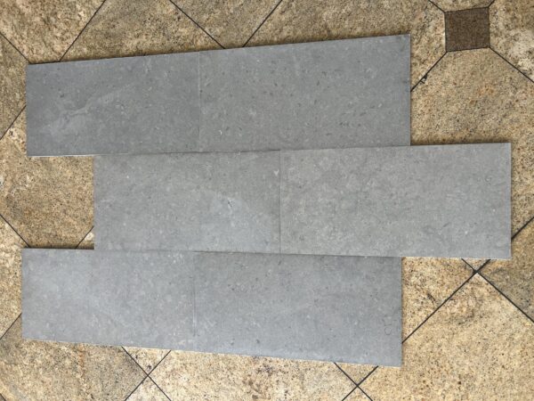 Nova Blue Honed 12x24 3/8" Limestone Tile - Stonex Tile