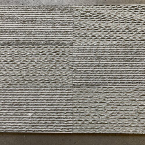 Inca Gray Basalt 12x24 Grooved Basalt Tile - Stonex Tile