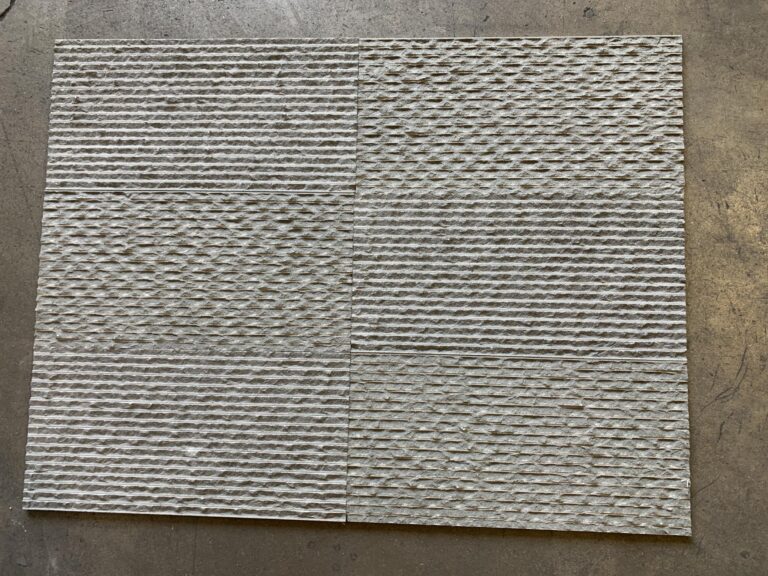 Inca Gray Basalt 12x24 Grooved Basalt Tile - Stonex Tile