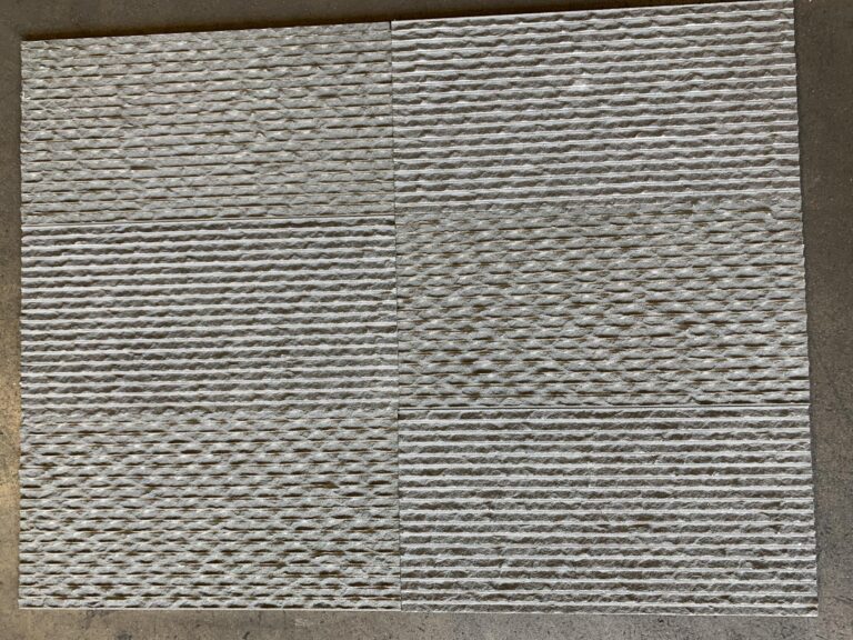 Inca Gray Basalt 12x24 Grooved Basalt Tile - Stonex Tile