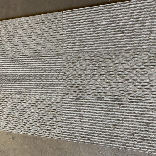 Inca Gray Basalt 12x24 Grooved Basalt Tile - Stonex Tile