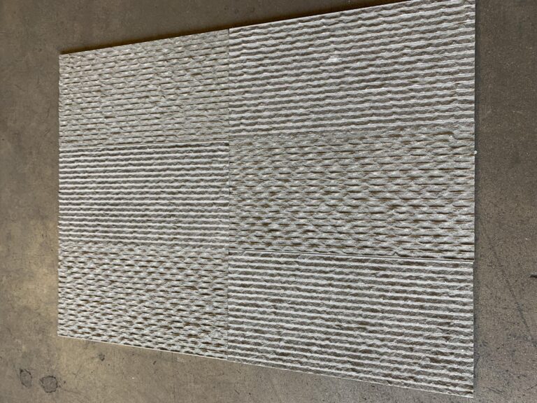 Inca Gray Basalt 12x24 Grooved Basalt Tile - Stonex Tile