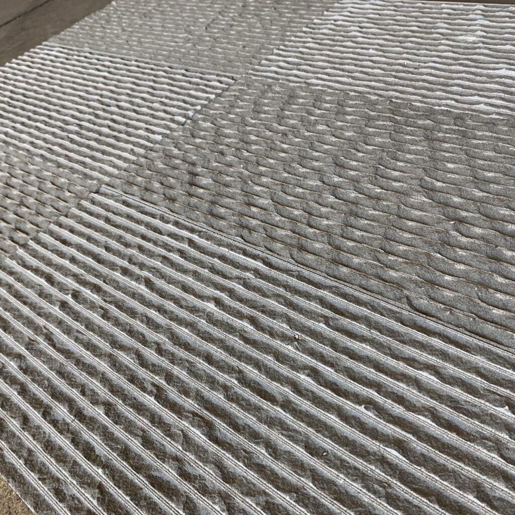 Inca Gray Grooved 12x24 Basalt Tile - Stonex Tile