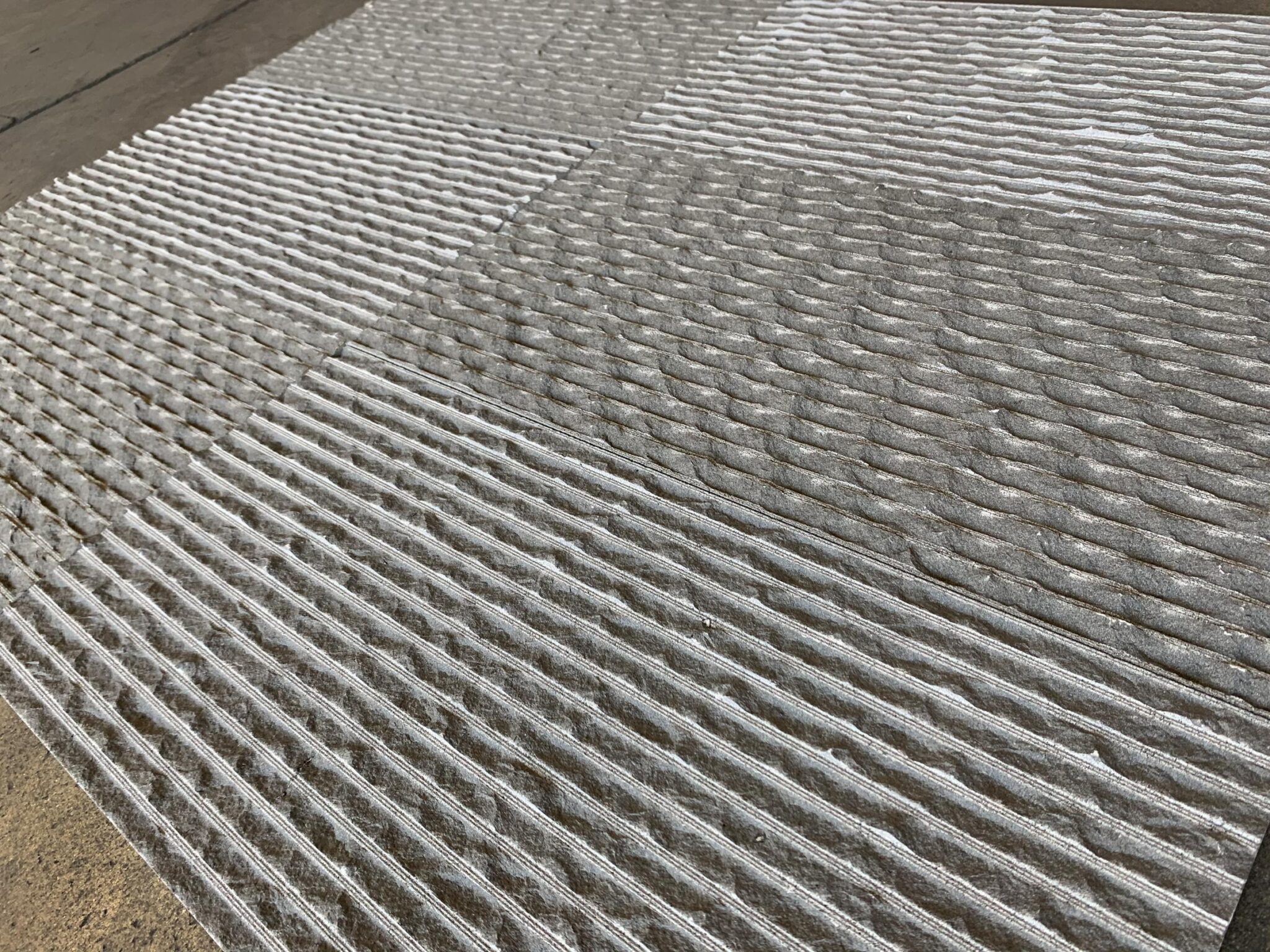 Inca Gray Grooved 12x24 Basalt Tile - Stonex Tile